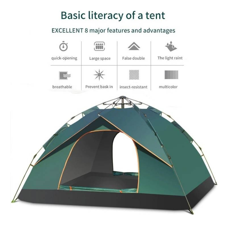 Carpa Autoarmable Sobretecho Impermeable 3 P Camping Viaje – Gran Aventura