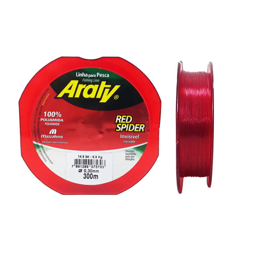 Araty Red Spider Roja 300m – Medida: 0,45 x 300m – Gran Aventura