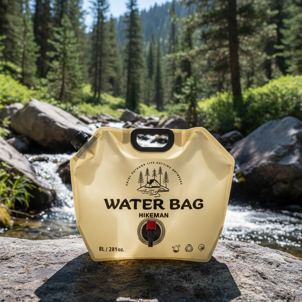 Bolsa Contenedor Tipo Bidón De Agua Resistente 8 L Camping - Gran Aventura